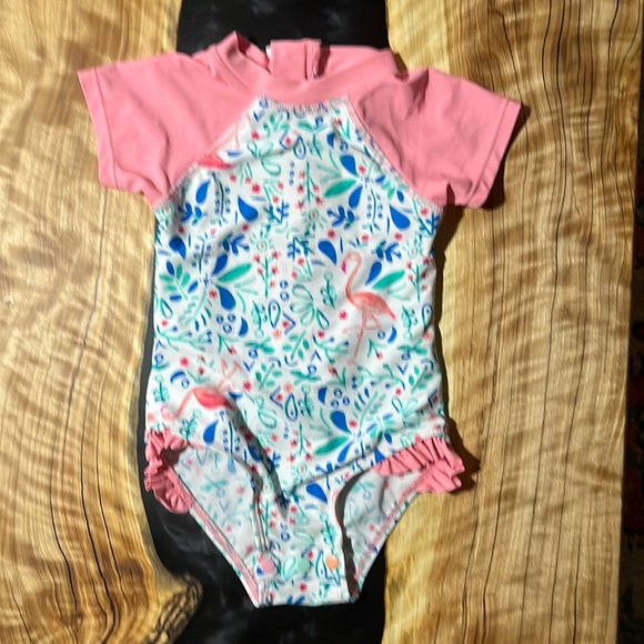 Floatimini | Swim | Floatimini Girls One Piece Swimsuit W Zipper Back ...